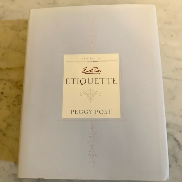 Harper Collins | Accents | Emily Posts Etiquette 6th Edition By Peggy ...